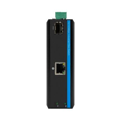 China 2 Port Industrial Unmanaged POE Switch Fiber Ethernet Media Converter for sale