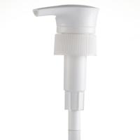 China Custom Color Ribbed Closure Plastic Lotion Pump 2g Dosage 2000 Cycles for sale
