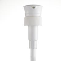 China Custom Color Ribbed Closure Plastic Lotion Pump 2g Dosage 2000 Cycles for sale
