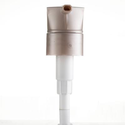 China Cabeça portátil da bomba do distribuidor da loção do estilo 28/410 da imprensa de Brown para a lavagem da mão à venda