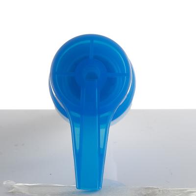 China Aangepaste Blauwe Plastic Kosmetische Lotionpomp voor Fles 33mm Te koop