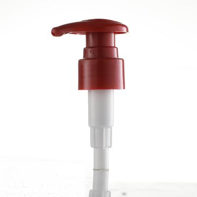 中国 注文の赤いローション ポンプ頭部は24mm 2.2ML/T液体の漏出を防ぐ 販売のため