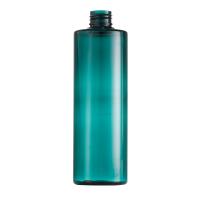 China Dark Green Translucent PET Plastic Bottle 300ml Customizable Shape Leak Proof for sale