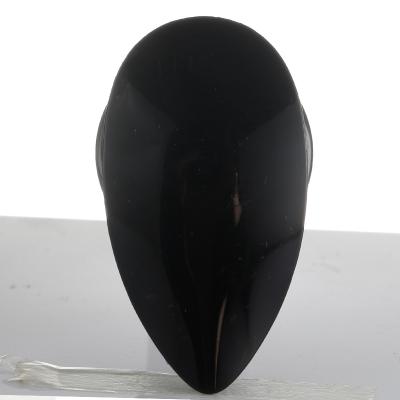 China Zwarte Glanzende Plastic Lotionpomp 32mm Externe de Lente niet Morserij Te koop