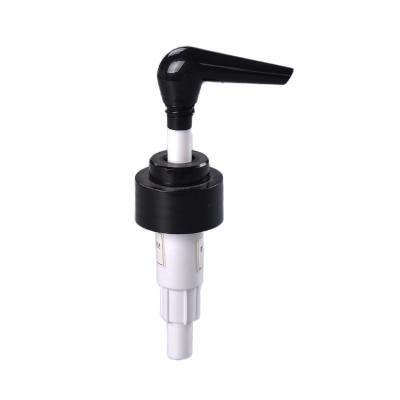 中国 ねじロックが付いている黒い28mmの2ml/Tローション ディスペンサー ポンプ 販売のため