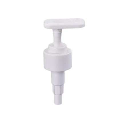 Cina pompa di plastica capa rettangolare della lozione di 28mm pp per i prodotti lattiero-caseari del corpo in vendita
