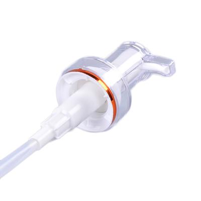 Cina Pompa d'argento dell'erogatore della lozione dell'anello 32mm per il condizionatore di capelli in vendita