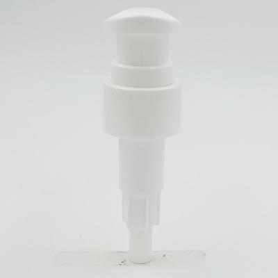 China Weißer Lotions-Zufuhr-Pumpen-Kopf mit 28 Zähnen für das Baden zu verkaufen