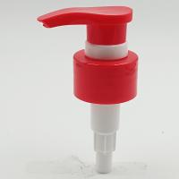 China Red Plastic Pump Head 28/410 Customized 2.0ML Dispenser for Lotion Bottles for sale