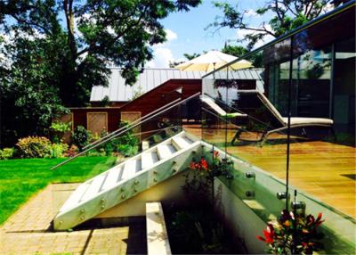 China Tempered Glass Stainless Steel Standoff Railing safety and beautiful style for sale