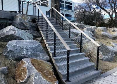 China Wire balustrade wire stair railing aluminum cable railing systems for decks for sale