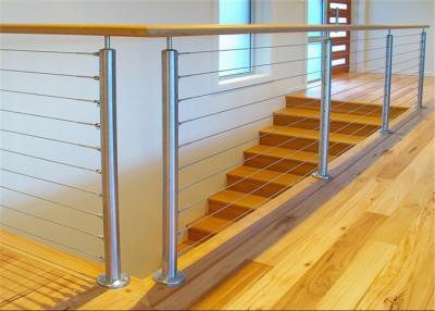 China Stainless steel wire railing cable railing for stair handrail balcony balustrade for sale