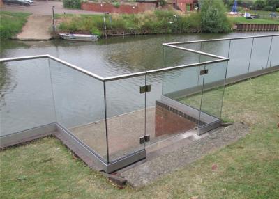 China Glass railing U channel aluminum balcony railing stainless steel railing for sale