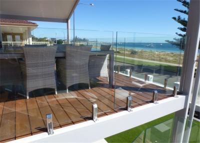 China Modern Design Glass Spigot Framieless Glass Balustrade for sale