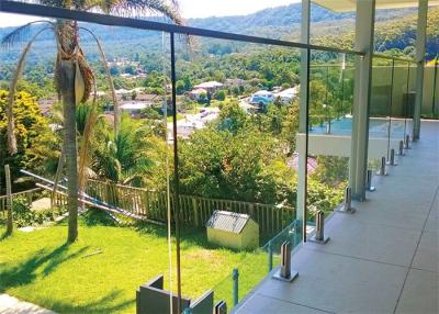 China Prima Stainless Steel Glass Pool Fence Spigot for Frameless Glass Railing for sale