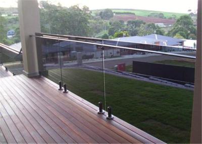 China Modern Design Glass Spigot Framieless Glass Balustrade Glass Railing Spigot for sale
