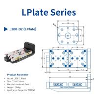 China High Precision CNC Milling L Plate for 4 Axis Workholding for sale