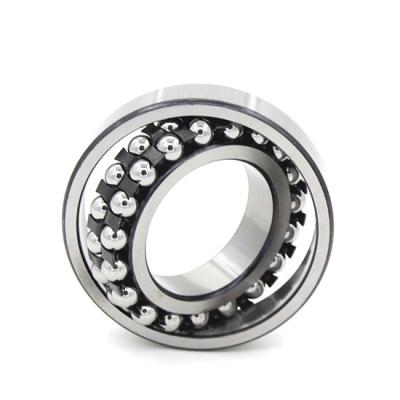 China Self-Aligning Ball Bearings Structure Rupees 1211K with Nylon or Steel Brass Cage Te koop