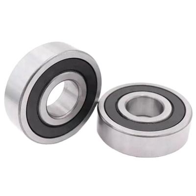 China Steel Cage 6305 ZZ Air Compressor Bearing Ball Bearing for Heavy Load Capacity Te koop