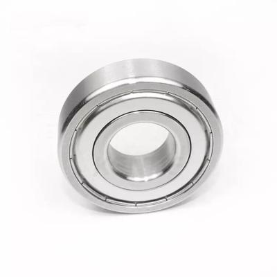 China Steel Cage 6305 ZZ Air Compressor Bearing Ball Bearing for Heavy Load Capacity Te koop