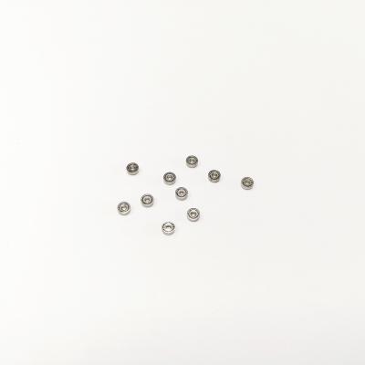 Cina Sample 1.5*4*2mm 681xzz Miniature Deep Groove Ball Bearings for Fingerboard Wheels in vendita