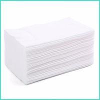 China White Soft Disposable Face Cloths 100% Organic Cotton Bath Towels For Hotel for sale