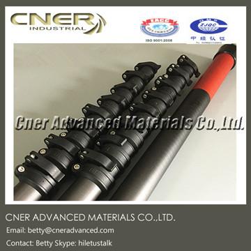 China Carbon fibre telescopic pole for window cleaning pole for sale
