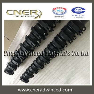 China 61 feet stiffness carbon fibre telescoping tube for water fed pole with clamp for sale