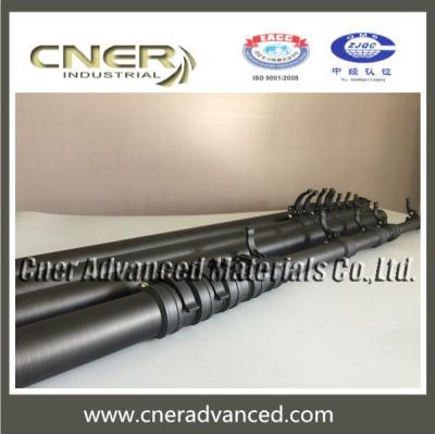 China Water Fed Pole For Window Cleaning Pole With Excellent Locking System, Carbon Fibre Telescopic Pole for sale