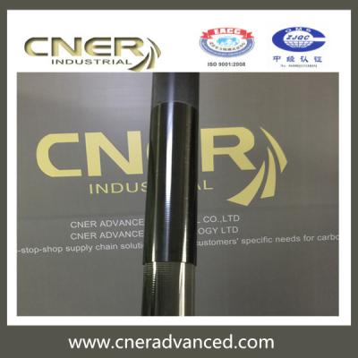 China Light weight 45feet carbon fibre tapered telescopic tube for gutter cleaning pole, carbon fibre gutter pole for sale