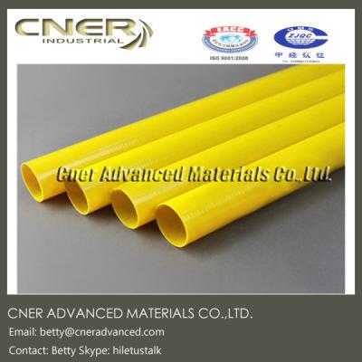 China Insulated fiberglass telescopic pole for window cleaning pole/ rescue pole, carbon fibre warning pole for sale