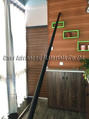 China High strength carbon fiber telesopic pole for roof gutter cleaning, tapered carbon tube for gutter cleaning for sale