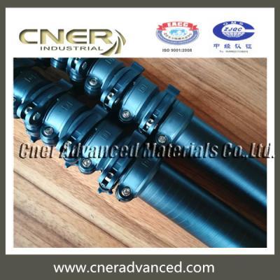 China High stiffness 30 feet carbon fiber telescopic pole, telescoping pole for sale