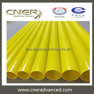 China Insulated fiberglass telescopic pole 45 feet for glass washing, long reach rescue pole, fibreglass warning pole for sale