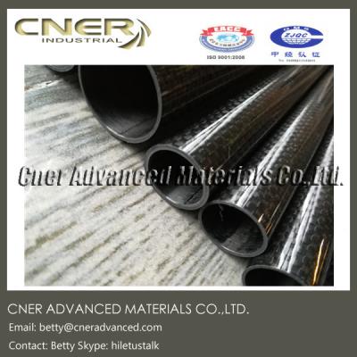 China Carbon fiber tube, OD 26mm carbon fibre rod, carbon fiber pole, matte and glossy finish for sale