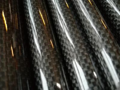China Carbon fiber tube, OD 30mm carbon fibre rod, carbon fiber pole, matte and glossy finish for sale