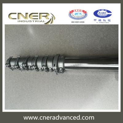 China Telescopic 37 feet carbon fiber pole, telescoping tube for window cleaning, extenstion pole for sale