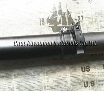 China Scratch matte finish 1.59m contraction length carbon fibre telescoping pole for rescue pole for sale