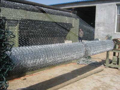 Cina Il PVC ha ricoperto il canestro Mesh With del gabbione cavo dell'allacciamento di 3.4mm - di 2.2mm in vendita