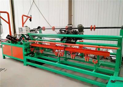 Cina 9.0KW cavo Mesh Weaving Machine, 100mm Diamond Mesh Fencing Machine in vendita