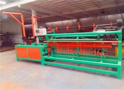 China PLC Control Chain Link Fence Machine 80mm 100mm Double Wire Twist Strand for sale