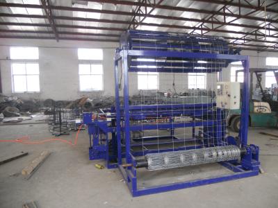 China High Carton Steel Wire Grassland Fence Machine Adjustable Speed 310m / Hour Te koop
