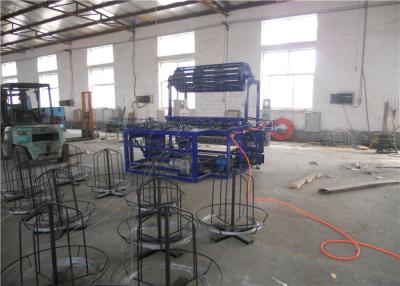 China Hinged Joint Cattle Grassland Fence Machine Blue Color 2400mm Width Steel Te koop