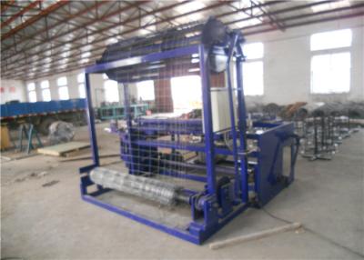 China Hinged Joint Cattle Grassland Fence Machine Blue Color 2400mm Width Steel Te koop