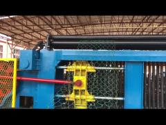 PVC Coated Gabion Mesh Machine 0.4 - 0.6mm Grey Color