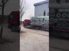 Galvanized Steel Gabion Wire Mesh White / Black