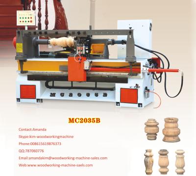 Cina MC2035B semi-automatic big diameter cnc wood lathe machine in vendita