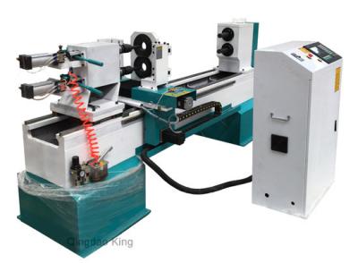 Cina Double turning spindles CNC wood working lathe high quality cnc wood lathe in vendita