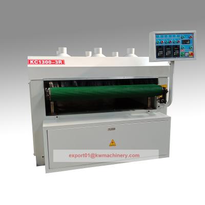 China Wood sanding brushing machine with wire brush rollers for sale