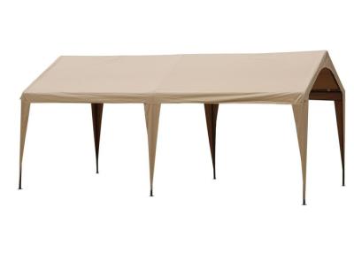 Chine Abri portatif de garage de voiture de couleur beige avec le double tissu de polyéthylène à vendre